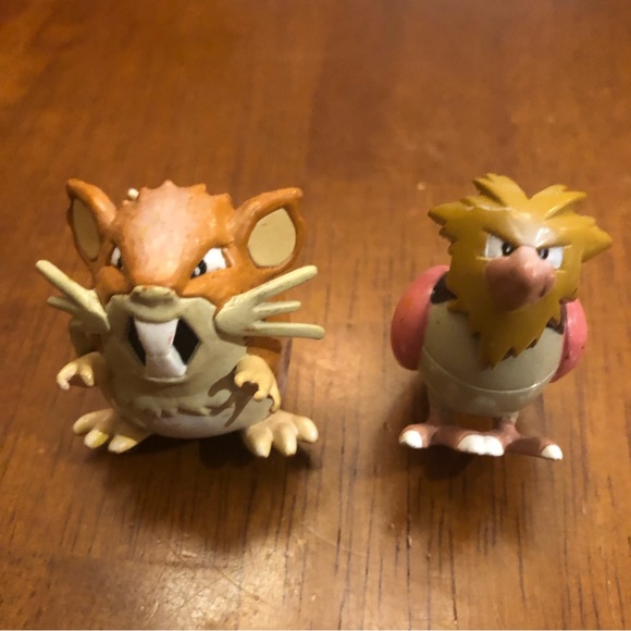 Pokemon | Toys | Pokemon Tomy Raticate Monster Collection And Spearow ...